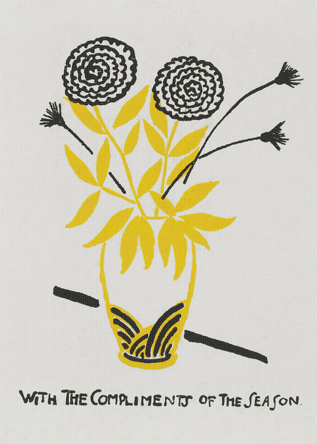 Compliments of the Season by American Henry Lyman Sayen Counted Cross | Orenco Originals LLC