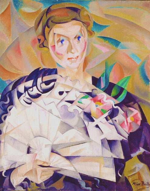 The Artists Sister Louisa by Alice Bailly Counted Cross Stitch Pattern ...