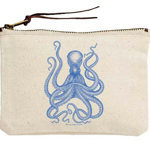 Blue Octopus Bag by Potluck Press | Orenco Originals LLC