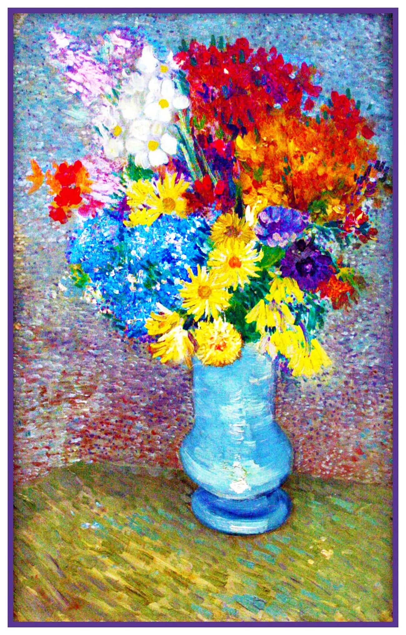 impressionist flower