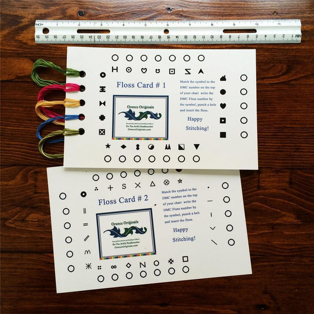 ORENCO ORIGINALS FLOSS SYMBOL LABELS | Orenco Originals LLC